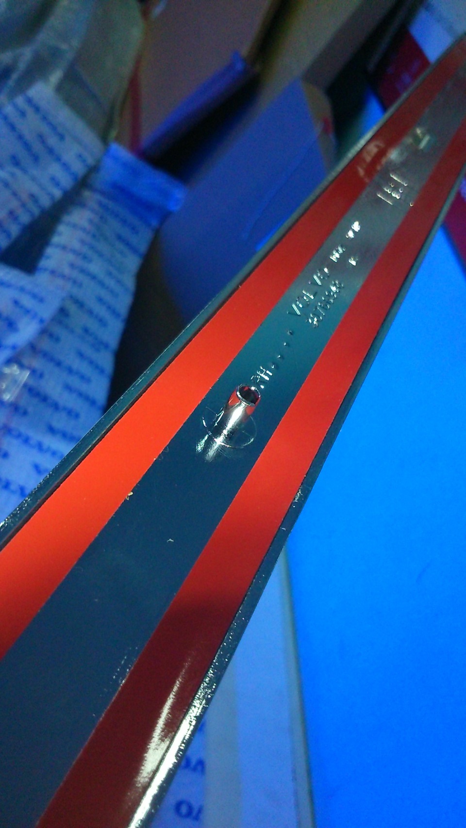 Хромированные молдинги. — Volvo S80 (2G), 3,2 л, 2008 года | стайлинг ...