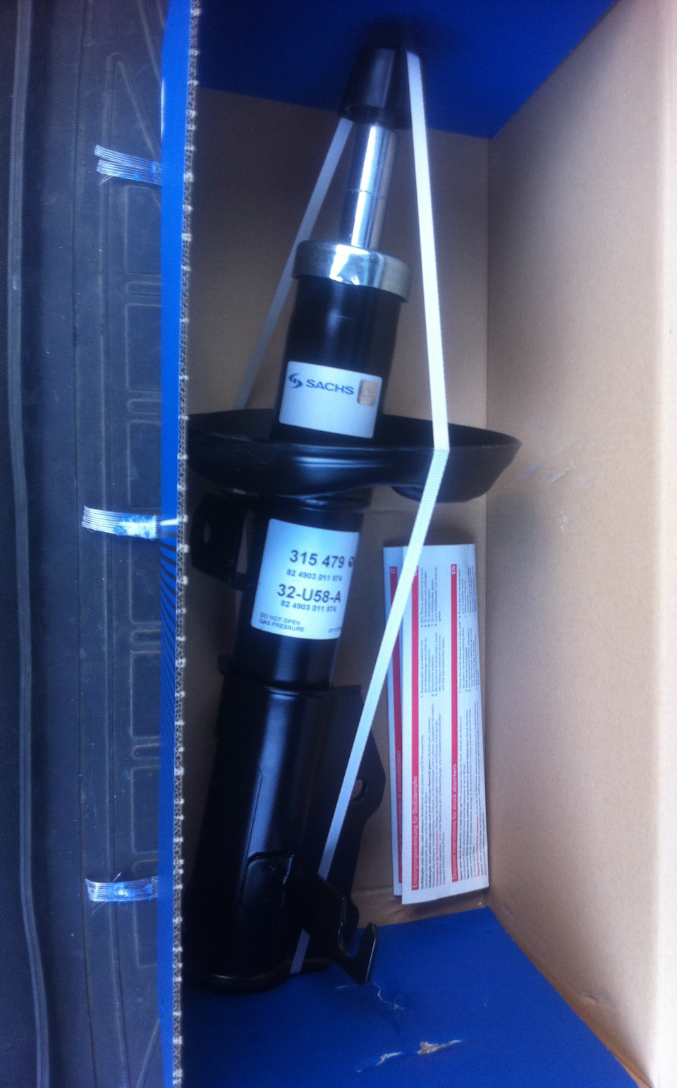 315479 Амортизатор (слева) для CHEVROLET SACHS | Запчасти на DRIVE2