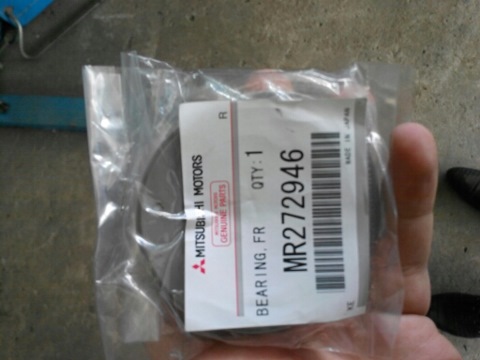 MR272946 Подшипник Mitsubishi | Запчасти на DRIVE2