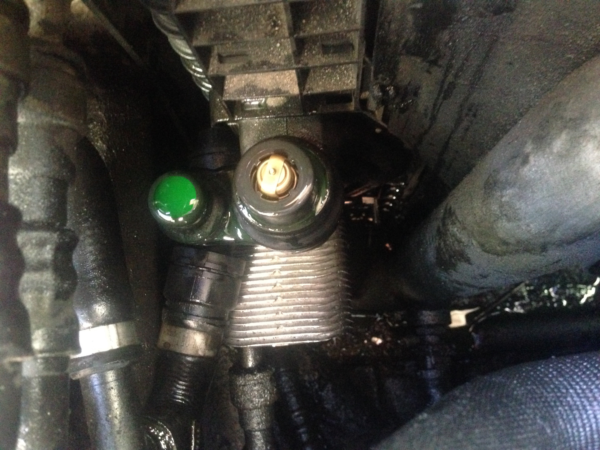 Замена бочка, замена термостата, крышка расширительного бочка. — BMW X5 ...