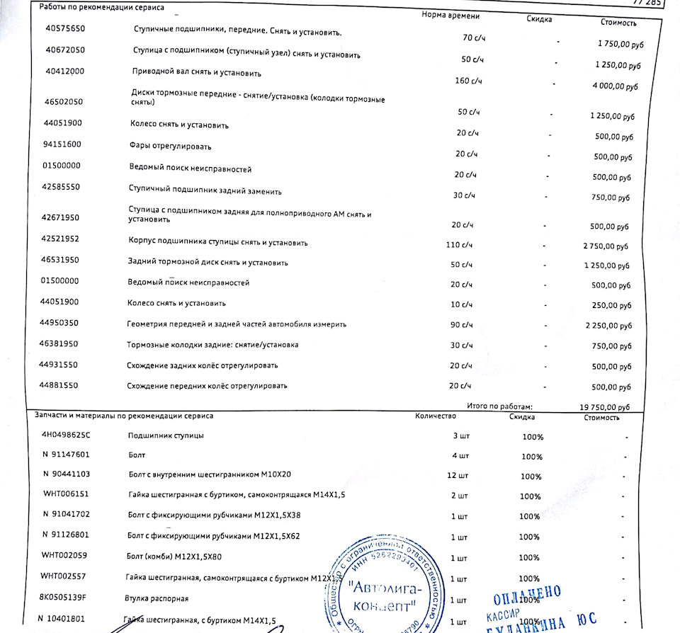 WHT002059 Болт (M12x1,5x80) / AUDI VAG | Запчасти на DRIVE2