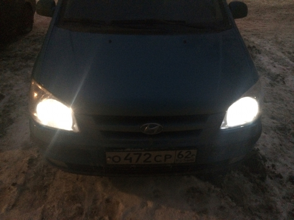 Лампочки в габариты — Hyundai Getz, 1,3 л, 2005 года | своими руками ...
