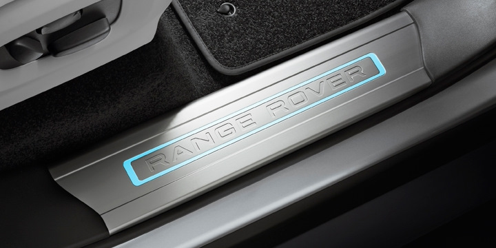 Накладки на пороги с подсветкой | Range Rover Sport VPLWS0208 — United ...