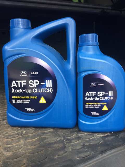 0450000100 МАСЛО ТРАНСМИССИОННОЕ МИНЕРАЛЬНОЕ, МАРКИ "ATF SP III" KIA ...