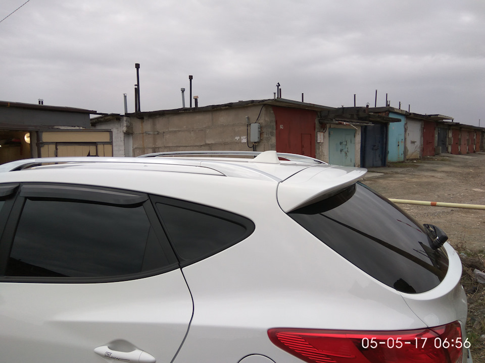 Плавник — Hyundai ix35, 2 л, 2015 года | аксессуары | DRIVE2