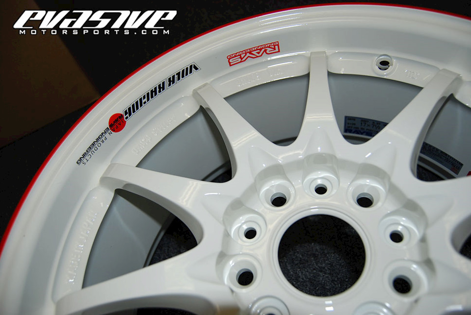 volk racing ce28n time attack white — Honda Civic Type R (3G), 2 л ...
