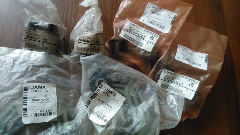 Линки, втулки… — Subaru Impreza (GD/GG), 2 л, 2006 года | своими руками ...