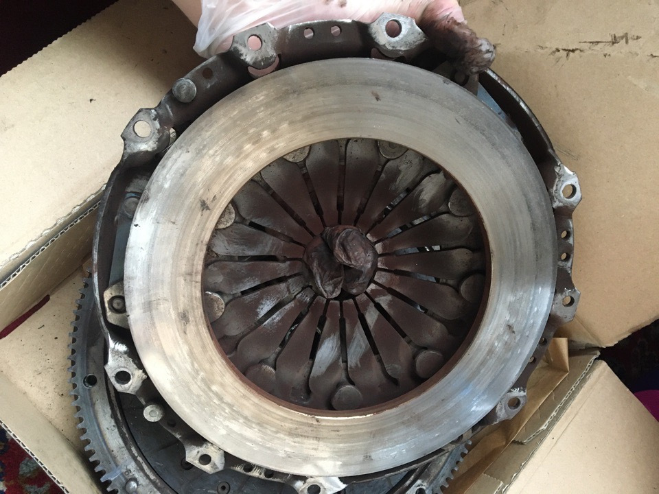 Убрал датчик гура, замена масла, одномассовый маховик сцепление ...