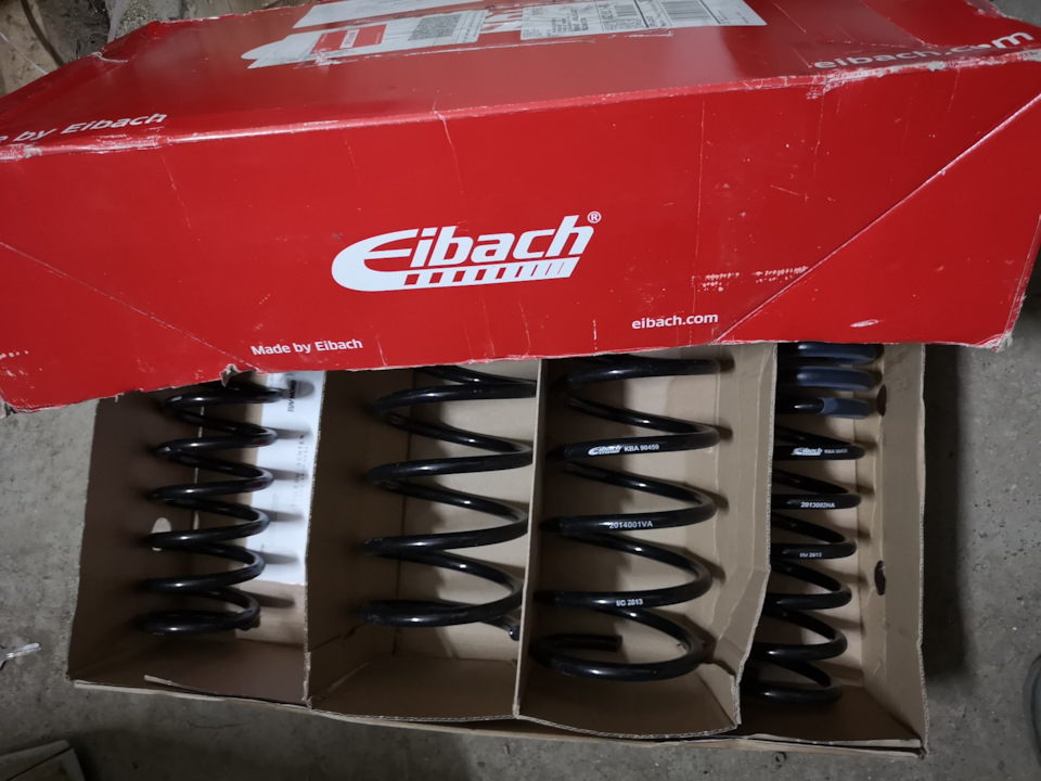 eibach pro kit e34 — BMW 5 series (E34), 2 л, 1994 года | запчасти | DRIVE2