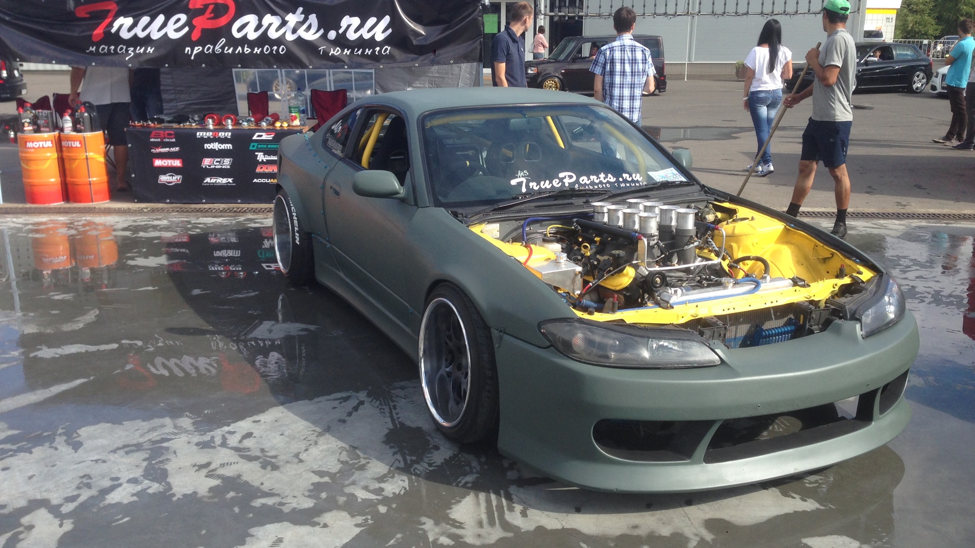 Nissan Silvia (S15) 5.7 бензиновый 2000 | V8 8 stacks на DRIVE2