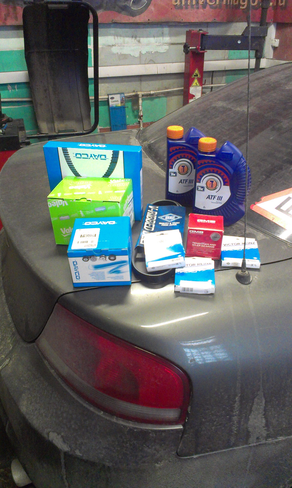 ATB2517 Ролик приводного ремня Chrysler VOYAGER III 2.5CRD/2.8CRD 00 ...