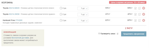 8521428090 Резинка щётки стеклоочистителя правого TOYOTA LEXUS ...