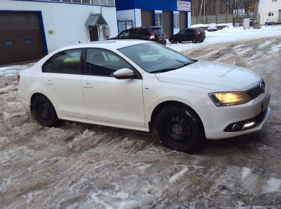 Новая резина Gislaved. — Volkswagen Jetta VI, 1,4 л, 2011 года | шины ...