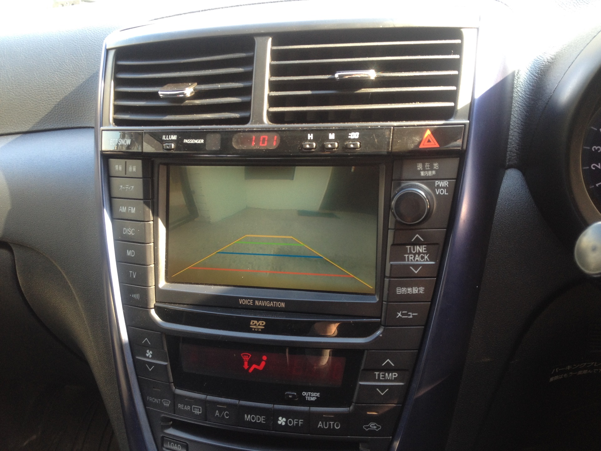 Китайская камера к штатой голове (MULTI AV STATION) — Toyota Caldina ...