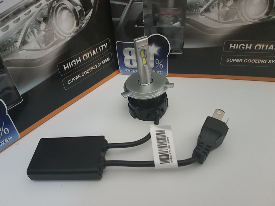 Лед лампы H4 последнего поколения 6000 люмен — Autoledshop на DRIVE2