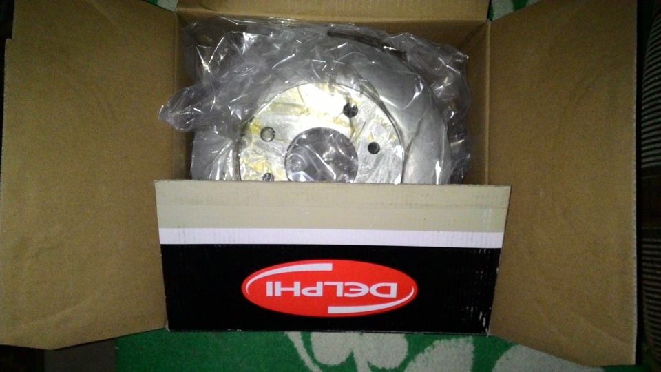 замена тормозных дисков и колодок — Nissan Wingroad (Y11), 1,8 л, 1999 ...