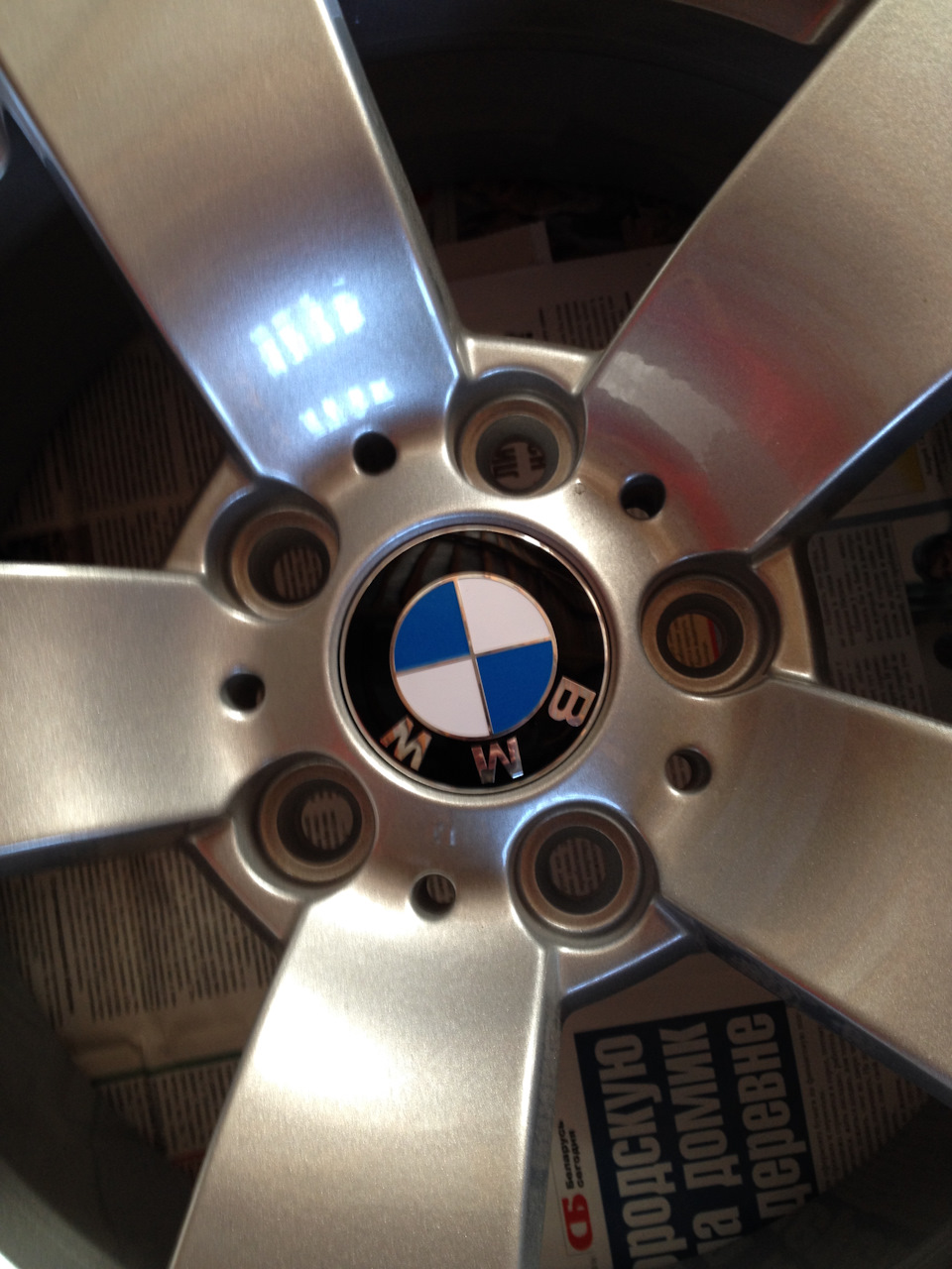 122-й стиль — BMW 5 series (E60), 2,2 л, 2004 года | колёсные диски ...