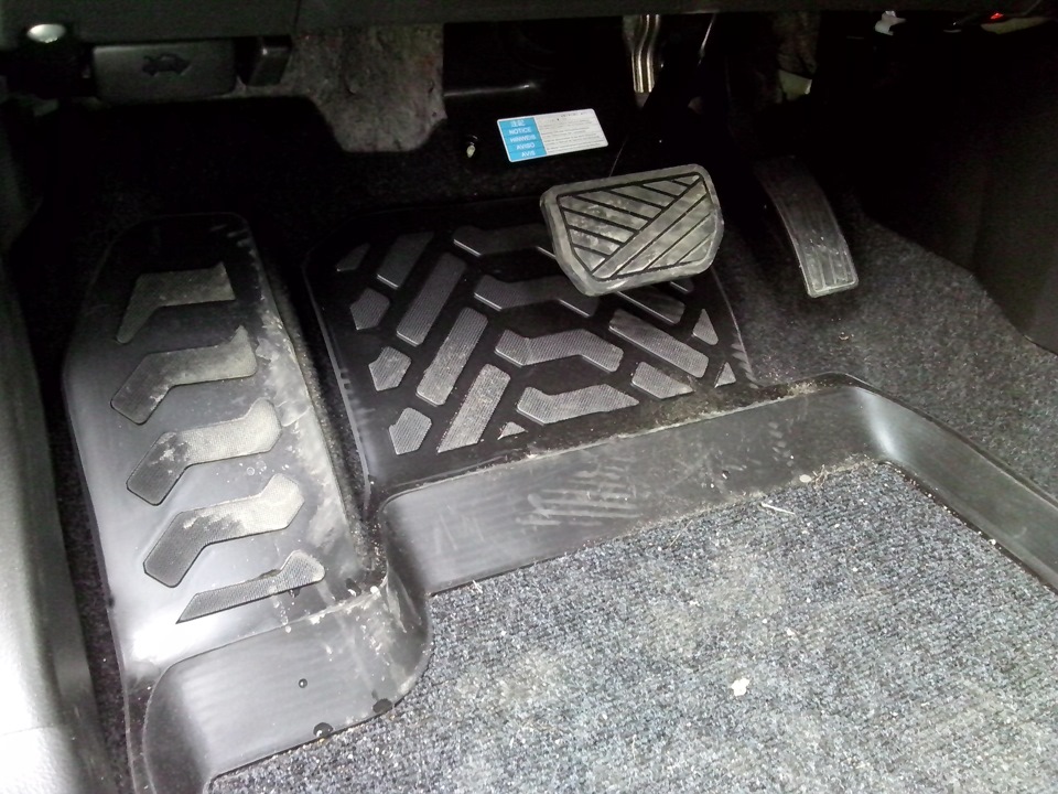 Коврики в салон на зиму — Suzuki SX4 (2G), 1,6 л, 2014 года ...