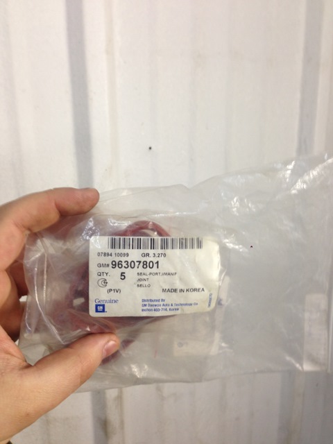 96307801 Прокладка впускного коллектора / Chevrolet Epica 2.0/2.5 05 ...