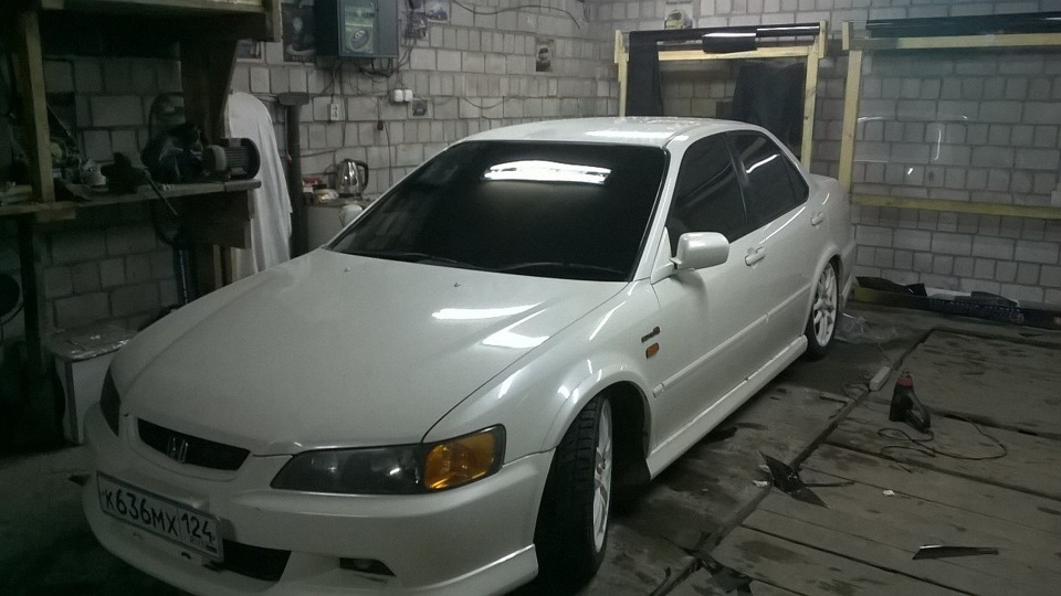 Honda Accord Euro R (CL1) 2.2 бензиновый 2002 | Red Top на DRIVE2