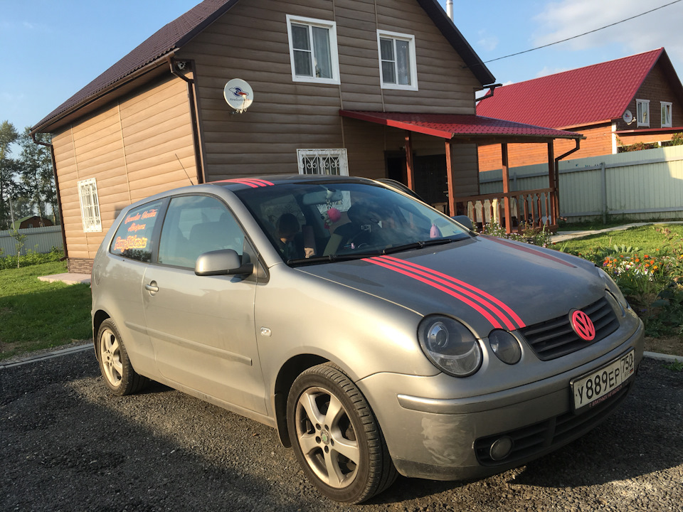 Обновочка — Volkswagen Polo Mk4, 1,2 л, 2004 года | стайлинг | DRIVE2