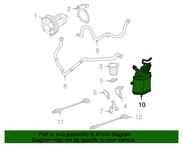 1C0201797F Vapor Canister VAG | Запчасти на DRIVE2