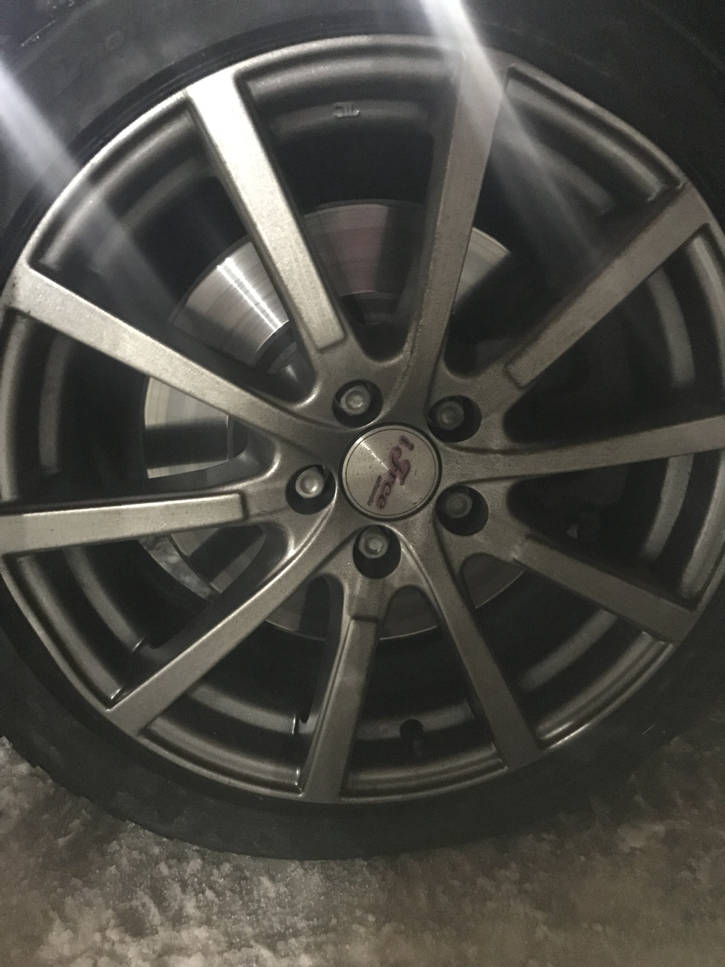 Новые шины на зиму — Subaru Legacy (BL/BP), 3 л, 2004 года | шины | DRIVE2