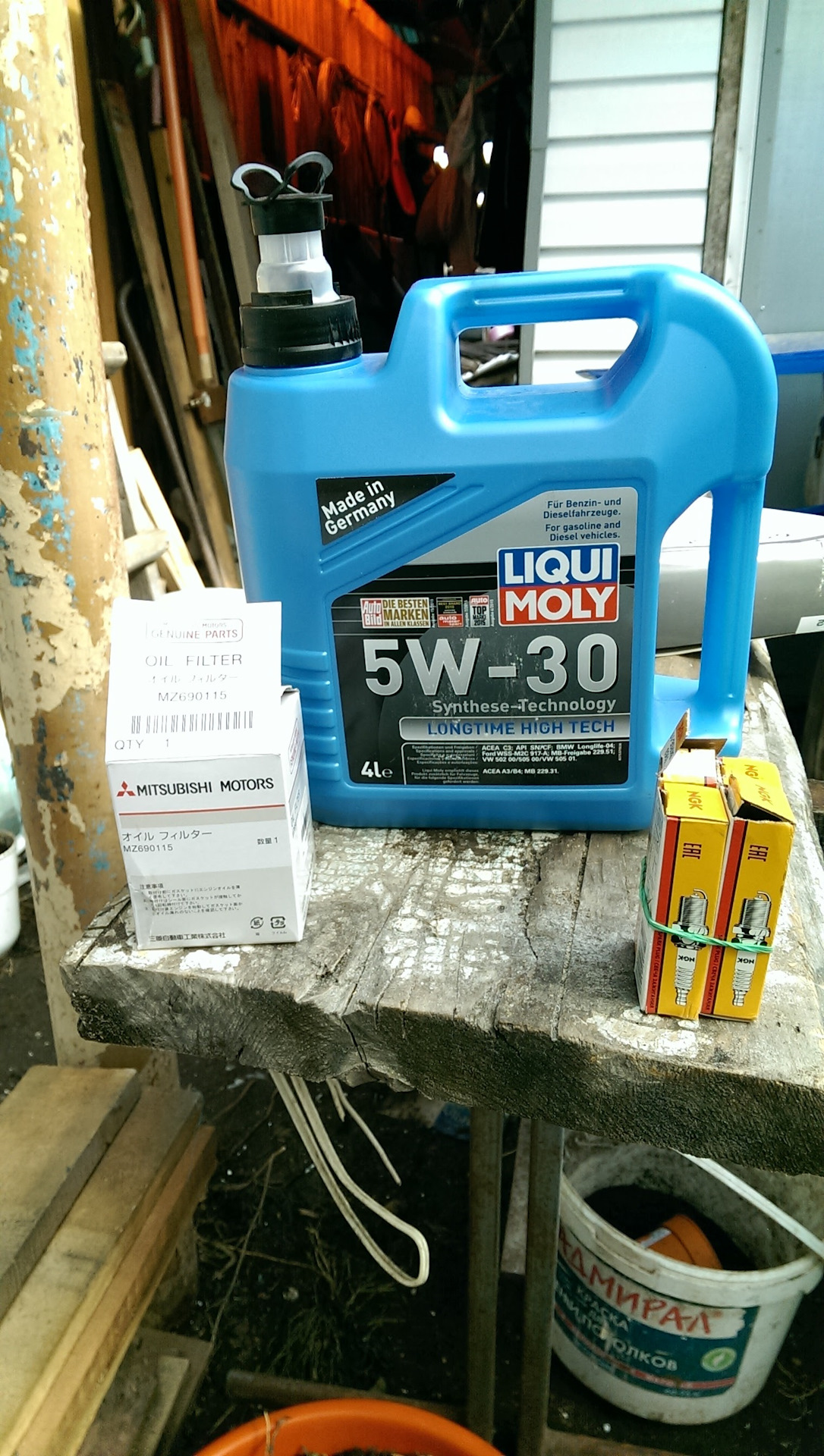 Промывка для двигателя, переход на LIQUI MOLY — Mitsubishi Carisma, 1,6 ...