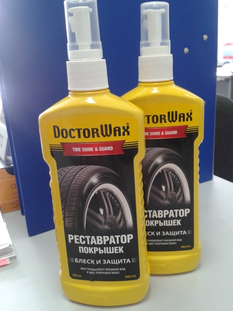 DW5343 Реставратор покрышек Doctor Wax TIRE SHINE & GUARD300 мл DOCTOR ...