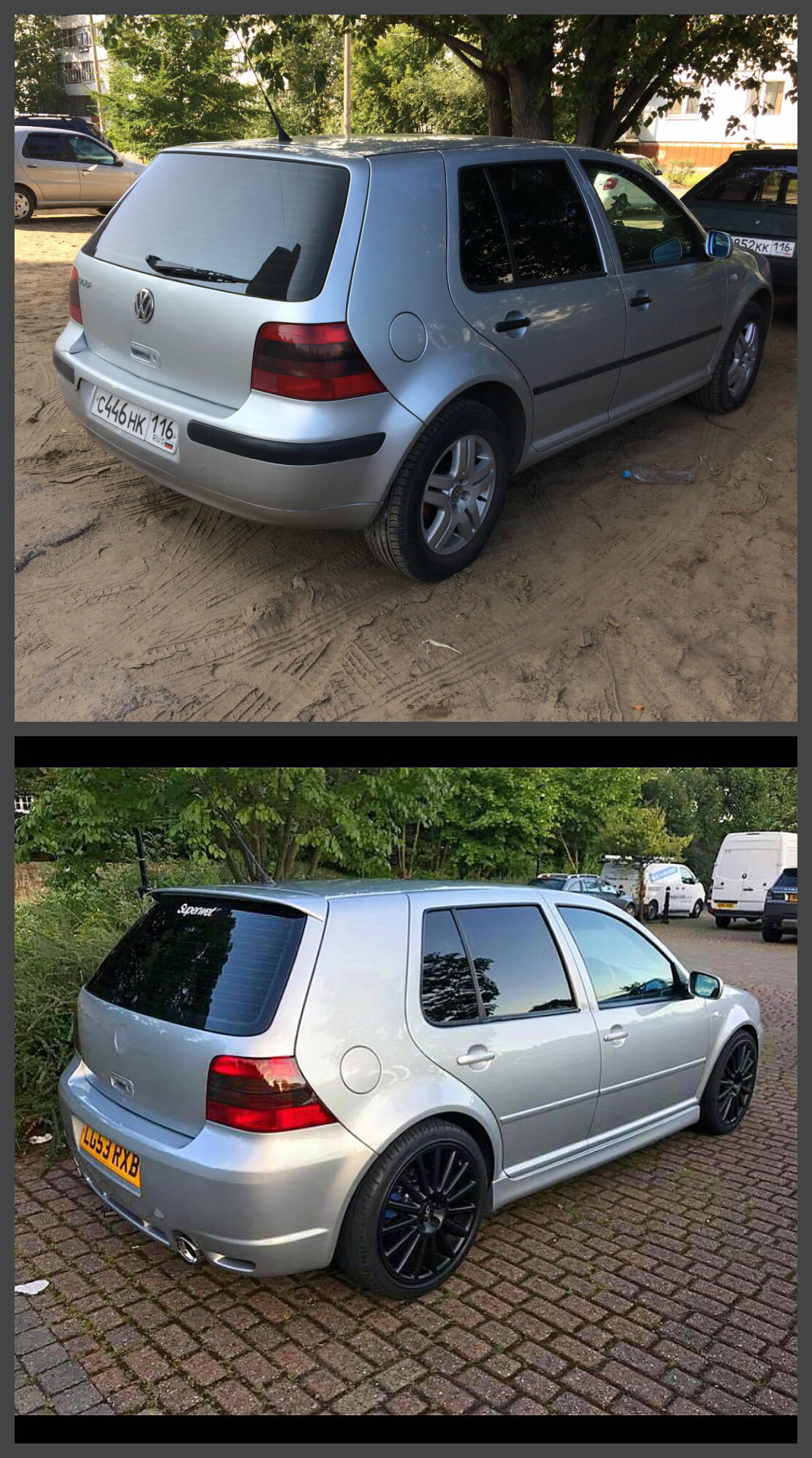 fake R32 project — part 1 — Volkswagen Golf Mk4, 1,4 л, 2001 года ...