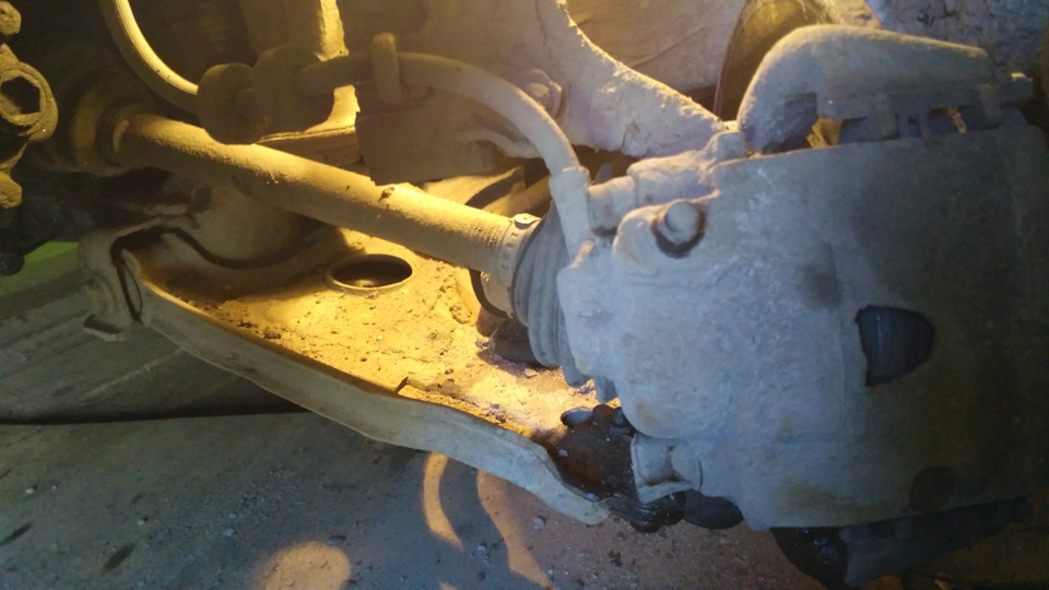 Комплексный ремонт: шаровая опора, стойка переднего стабилизатора, ШРУС ...