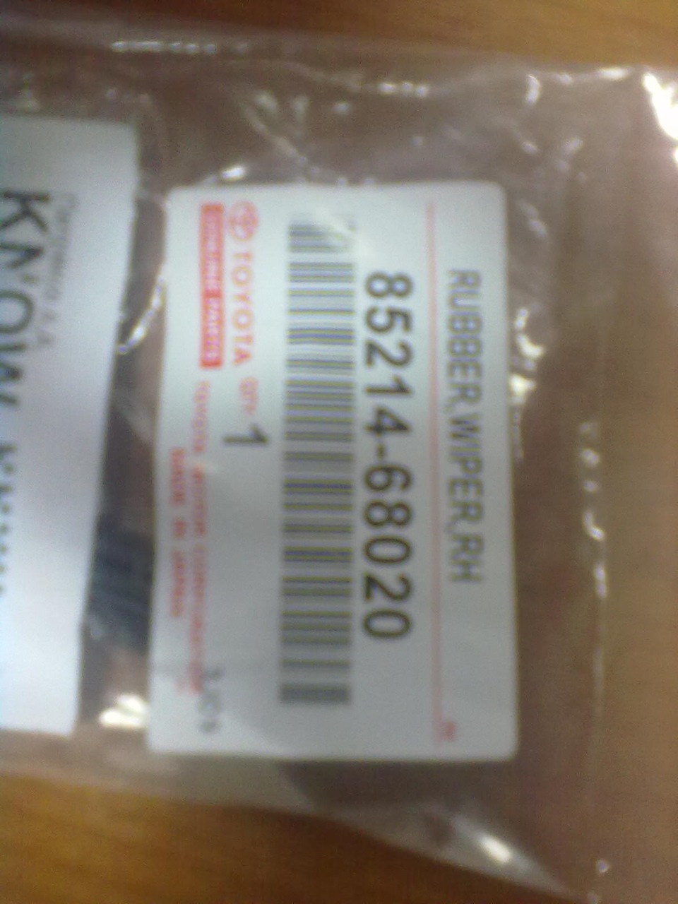 8521468020 РЕЗИНКА СТЕКЛООЧИСТИ TOYOTA LEXUS | Запчасти на DRIVE2