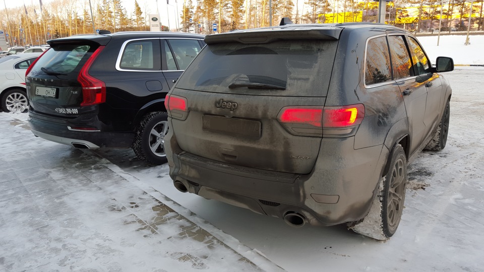 Volvo XC90 T6. Дайте два! — Jeep Grand Cherokee SRT-8 (WK2), 6,4 л ...