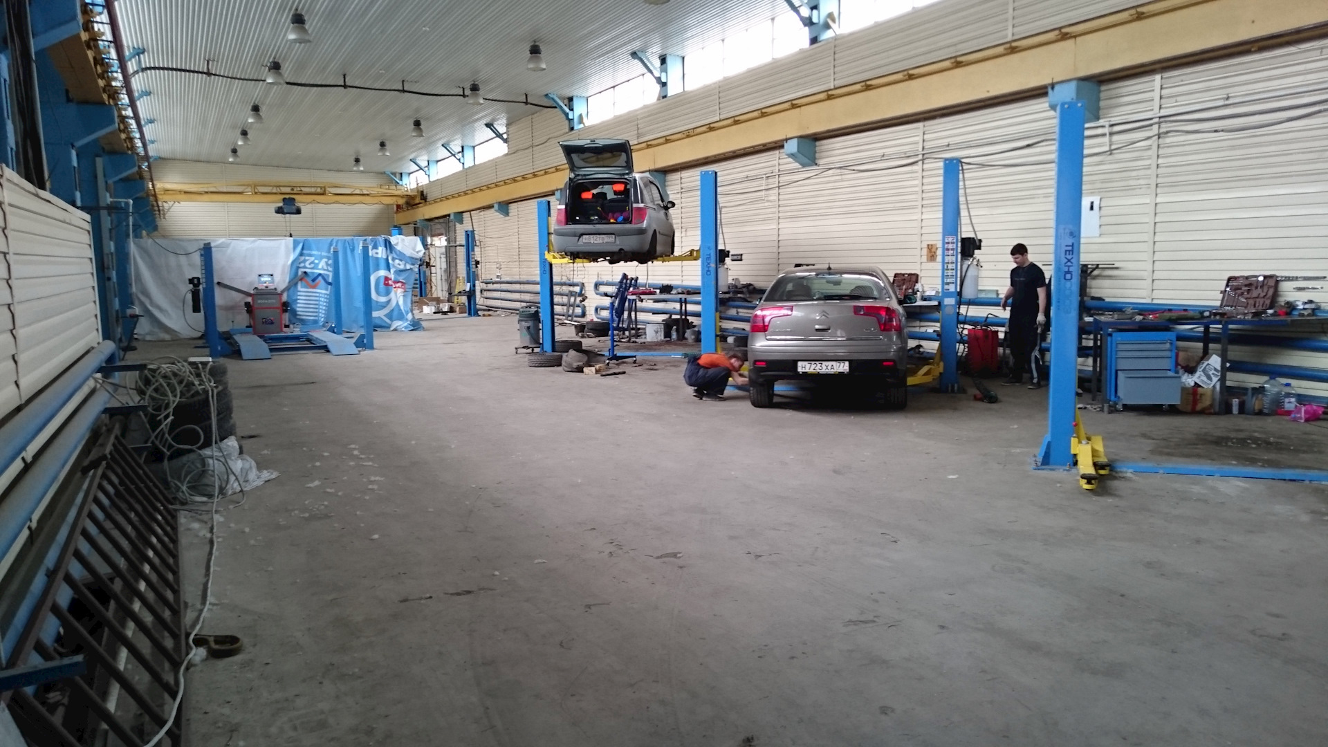 Сход-развал и повторная балансировка — Citroen C5 (1G), 2 л, 2006 года ...