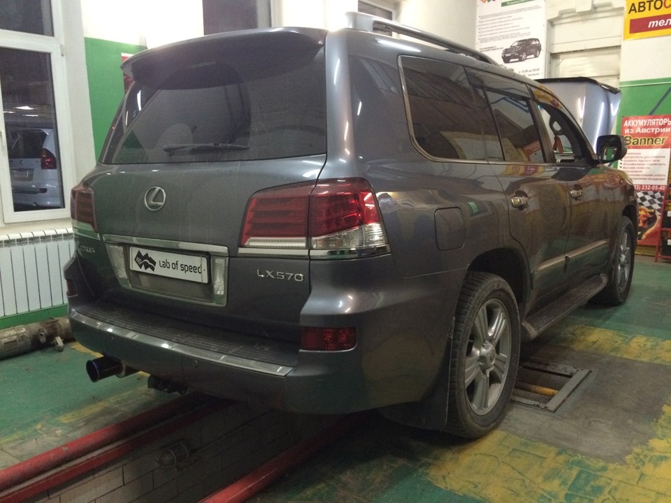 89. Lexus LX570 взбодрим чип-тюнингом! — Лаборатория Скорости на DRIVE2