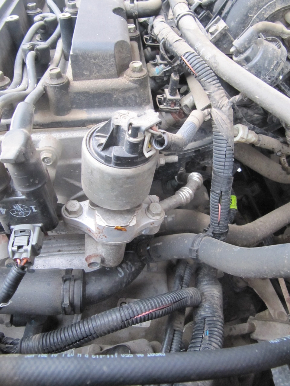 заглушка егр — Chevrolet Lacetti 5D, 1,4 л, 2007 года | тюнинг | DRIVE2