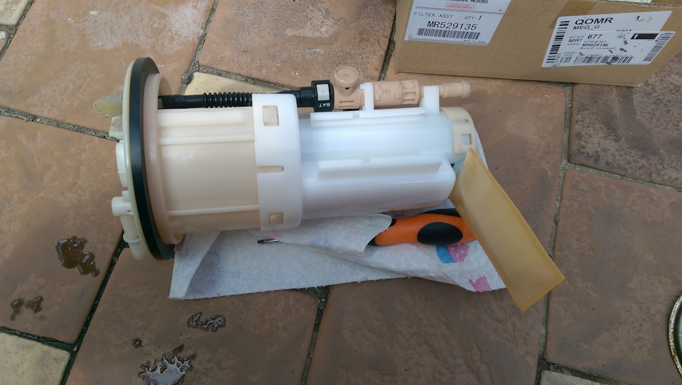 MR529135 ФИЛЬТР ТОПЛИВНЫЙ OEM Mitsubishi | Запчасти на DRIVE2