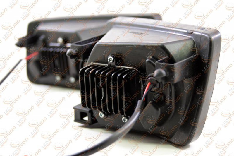 Светодиодные противотуманные фары Chevrolet Morimoto XB LED (SQUARE) — Ledstudio на DRIVE2