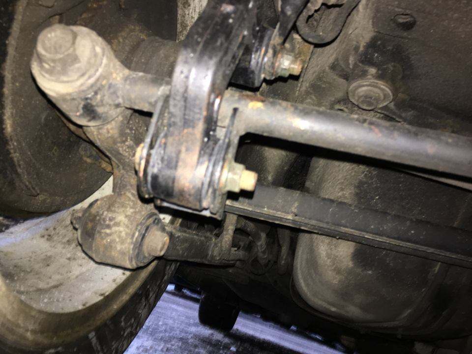 Замена Линок и втулок стабилизатора. — Subaru Impreza (GD/GG), 2 л ...