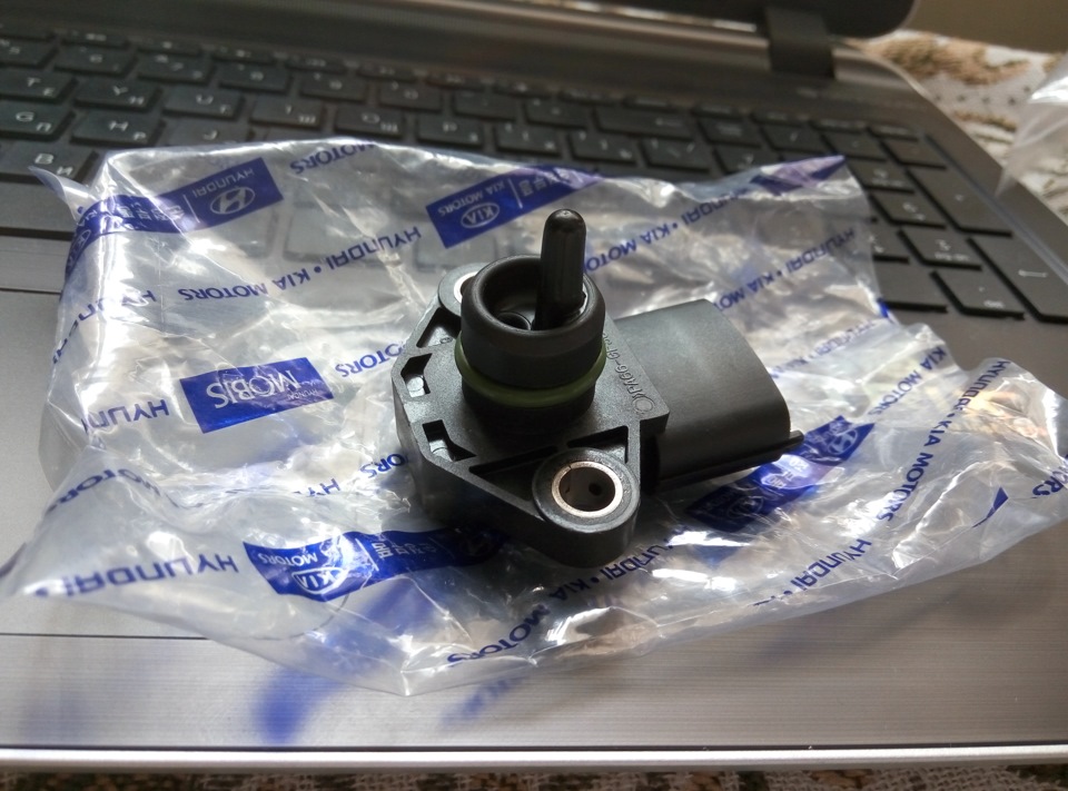 3930084400 ДАТЧИК ДАВЛЕНИЯ ВО ВПУСКНОМ КОЛЛЕКТОРЕ, СЕРИЙНЫЙ НОМЕР ...