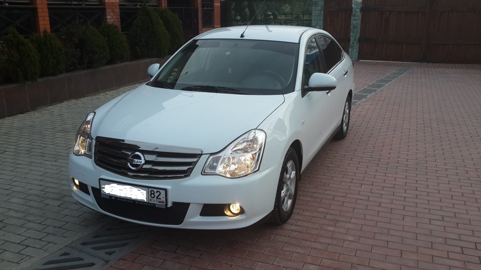 Слабая на задОК альмера будет наказана или парктроники мне в зад! — Nissan Almera V (G11/15), 1 ...