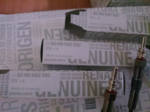 8200682592 Свеча накаливания RENAULT | Запчасти на DRIVE2