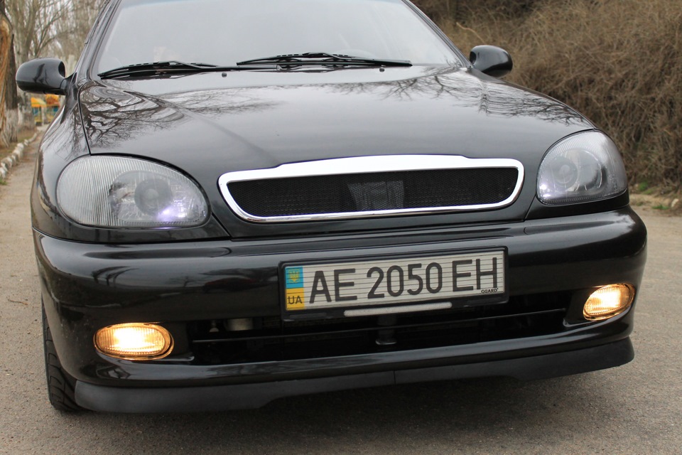 Губа Opel Astra — Daewoo Lanos, 1,5 л, 2007 года | аксессуары | DRIVE2