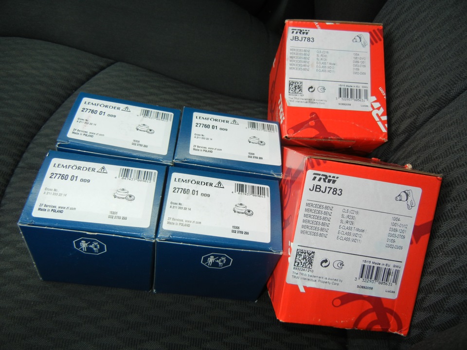 Год руки не добирались ) — Mercedes-Benz E-Class (W211), 2,2 л, 2002 ...