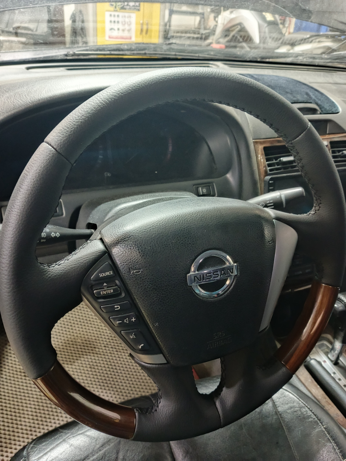 Руль — Nissan Maxima QX (A33), 3 л, 2002 года | тюнинг | DRIVE2