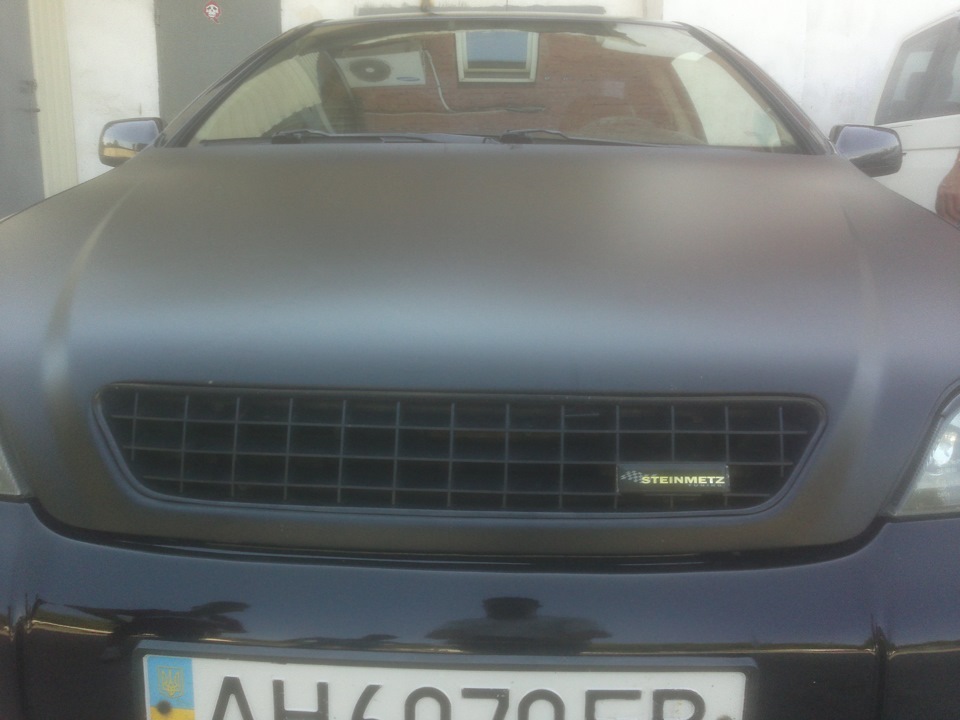 Радиаторная решетка STEINMETZ — Opel Astra G Coupe, 2 л, 2003 года ...