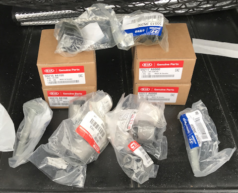 55215A6100 ВТУЛКА РЫЧАГА ЗАДНЕЙ ПОДВЕСКИ KIA HYUNDAI | Запчасти на DRIVE2