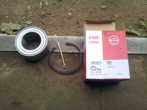 713619790 Комплект подшипника колеса FAG | Запчасти на DRIVE2