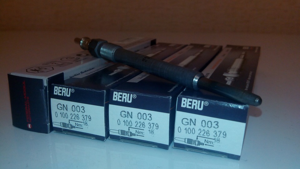 GN003 Свеча накаливания 6346 BERU | Запчасти на DRIVE2