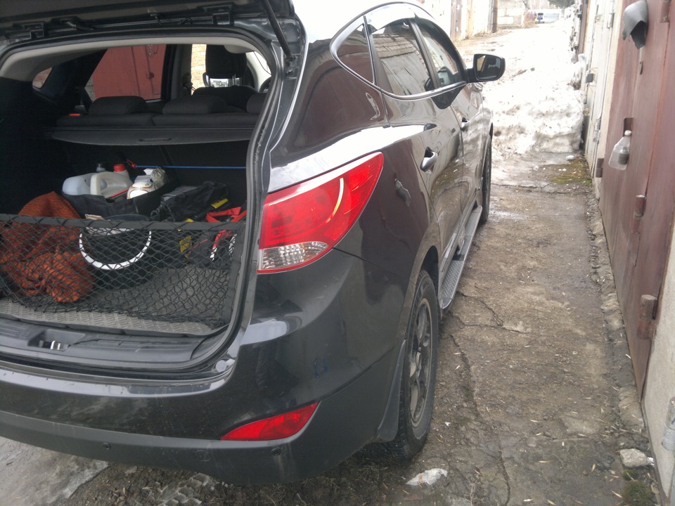 Помылся-переобулся-Град — Hyundai ix35, 2 л, 2010 года | своими руками | DRIVE2